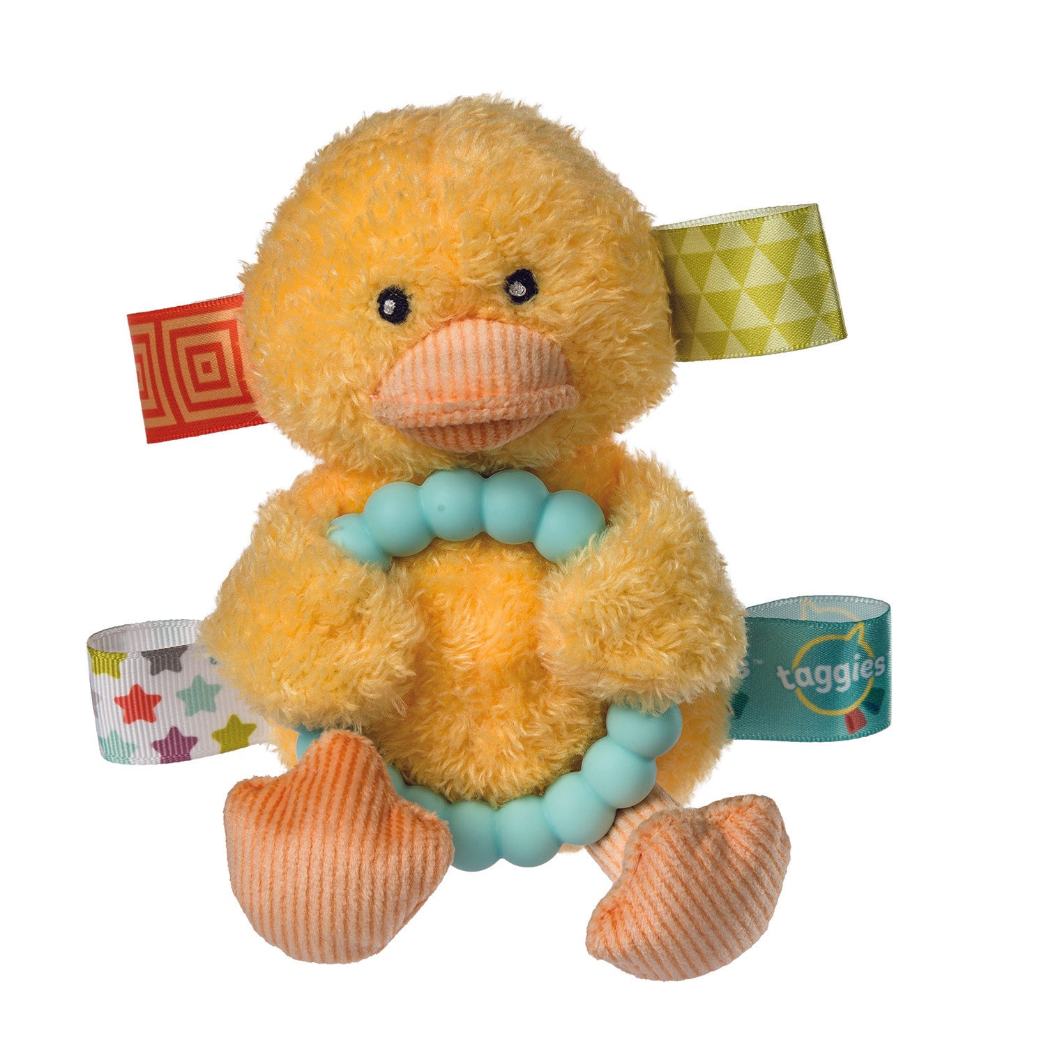 Taggies Teether Rattle - Dunkin Duck 5" – Kidcentral Supply