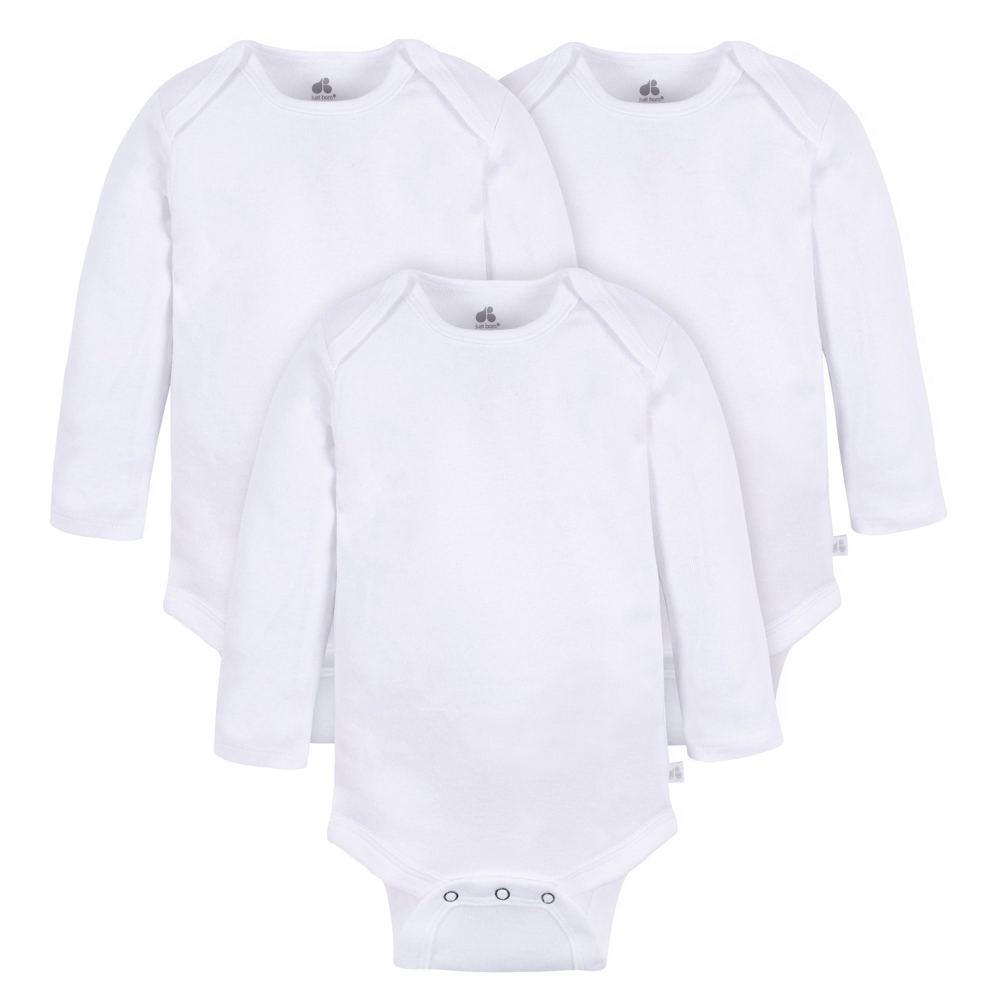 3 Pack Long Sleeve Bodysuit Bundle – Kidcentral Supply